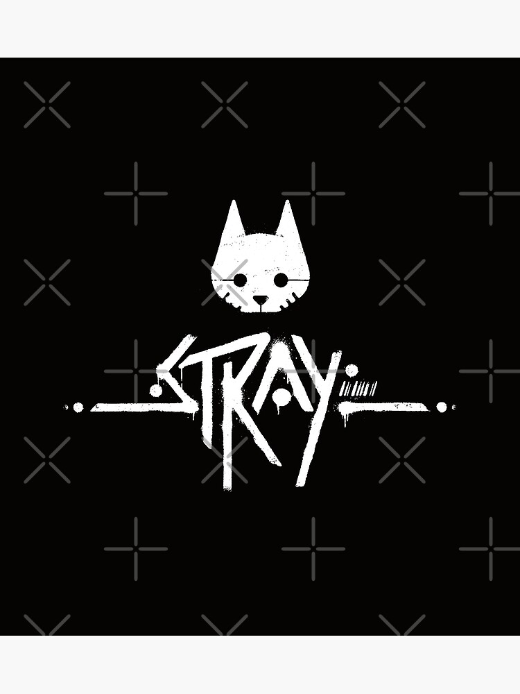 "Stray Cat Game ,stray logo" Poster for Sale by Zoon-shop | Redbubble