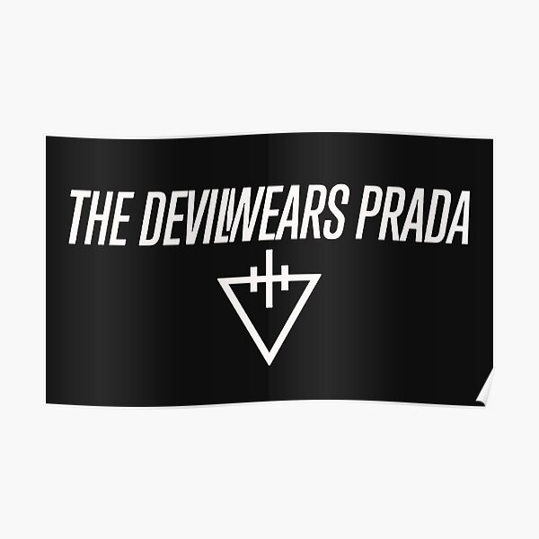 " devil wears prada logo " Poster for Sale by Cionery | Redbubble