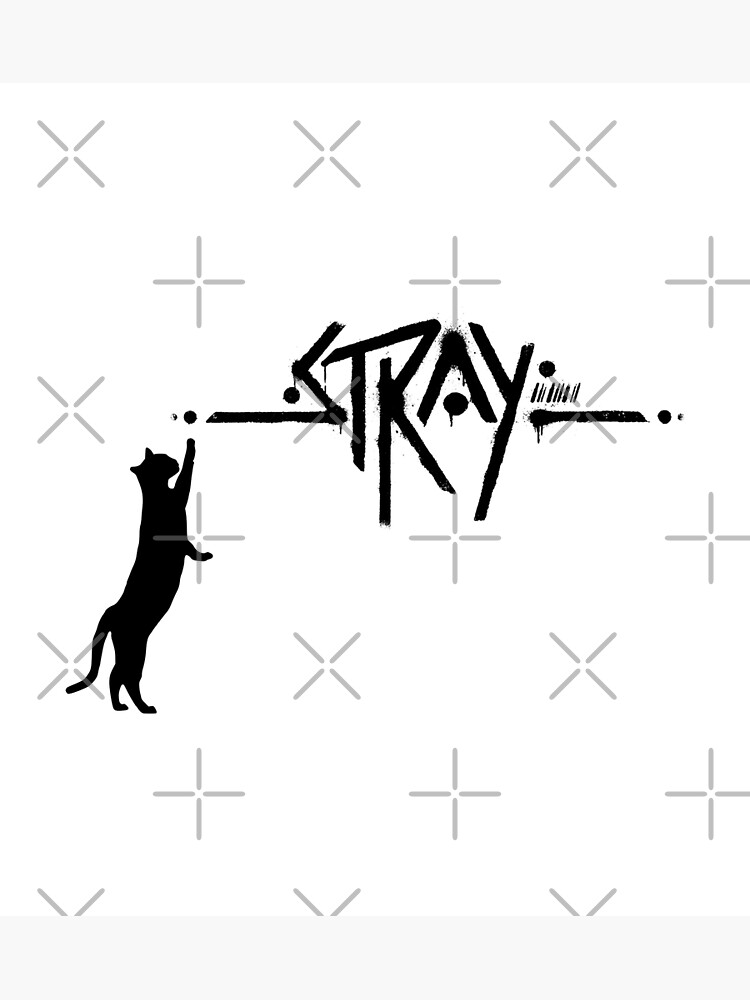 "Stray Cat Game ,stray logo" Photographic Print for Sale by Zoon-shop ...