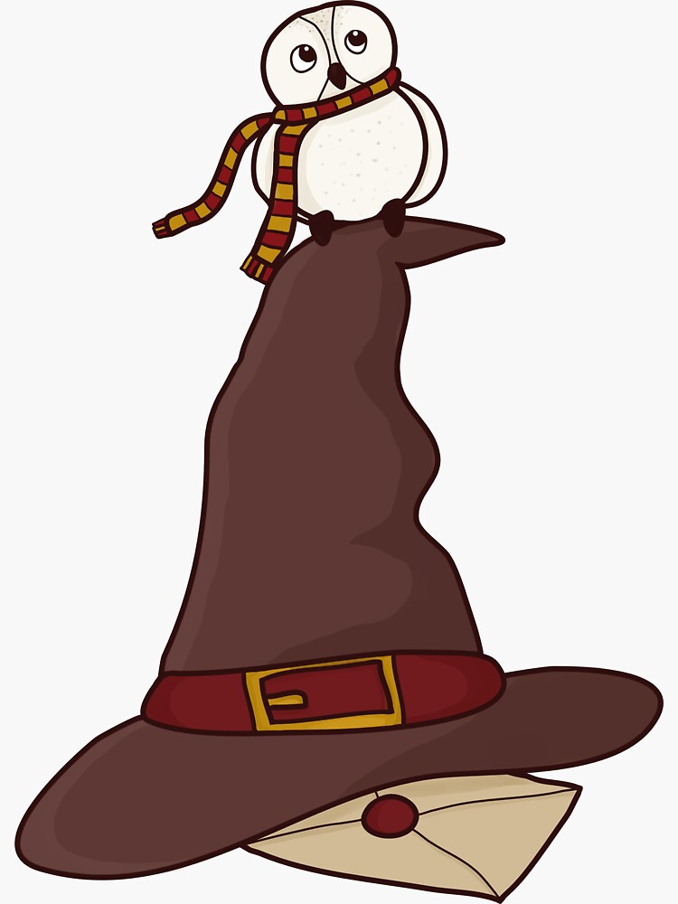 "Sorting Hat" Sticker for Sale by yoyoFunks | Redbubble