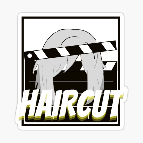 "Haircut funny design" Sticker for Sale by Xodin | Redbubble