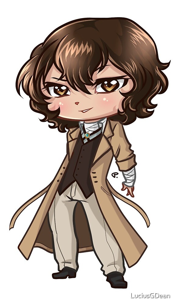 "Bungou Stray Dogs - Chibi Dazai Osamu " by LuciusGDean | Redbubble