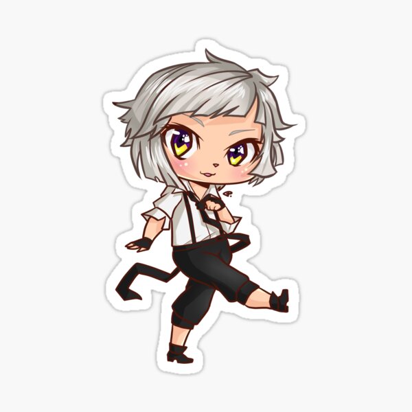 "Bungou Stray Dogs - Atsushi Nakajima" Sticker by LuciusGDean | Redbubble