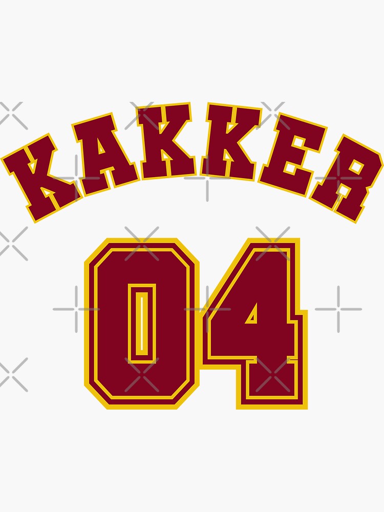 "Kakker 04 - red" Sticker for Sale by Kakker4Life | Redbubble