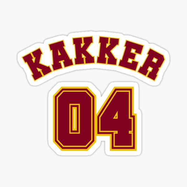"Kakker 04 - red" Sticker for Sale by Kakker4Life | Redbubble