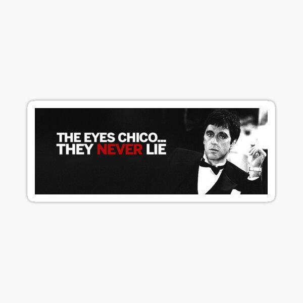 "tony montana scarface" Sticker for Sale by sone420 | Redbubble