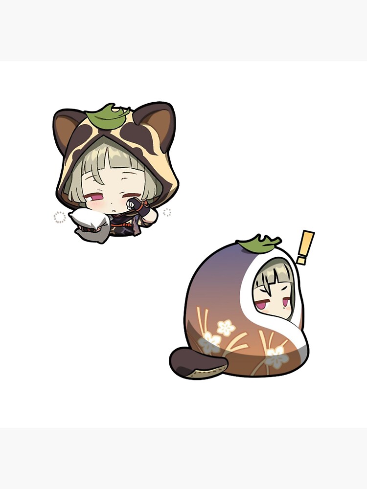 "Sayu Chibi Sticker Set Genshin Impact" Sticker for Sale by nigarunlu ...