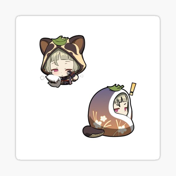 "Sayu Chibi Sticker Set Genshin Impact" Sticker for Sale by nigarunlu ...