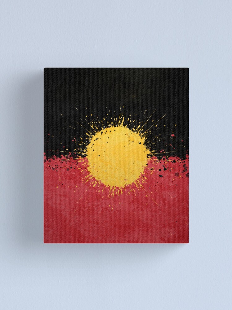 "Abstract Australian Aboriginal Flag Art, Australian Aboriginal Flag ...