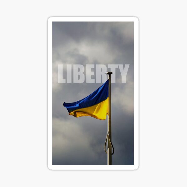"LIBERTY " Sticker for Sale by ANAone | Redbubble