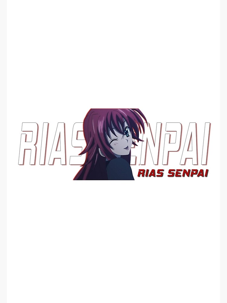 "Kawai Rias Senpaiii" Poster for Sale by Kakarot02 | Redbubble