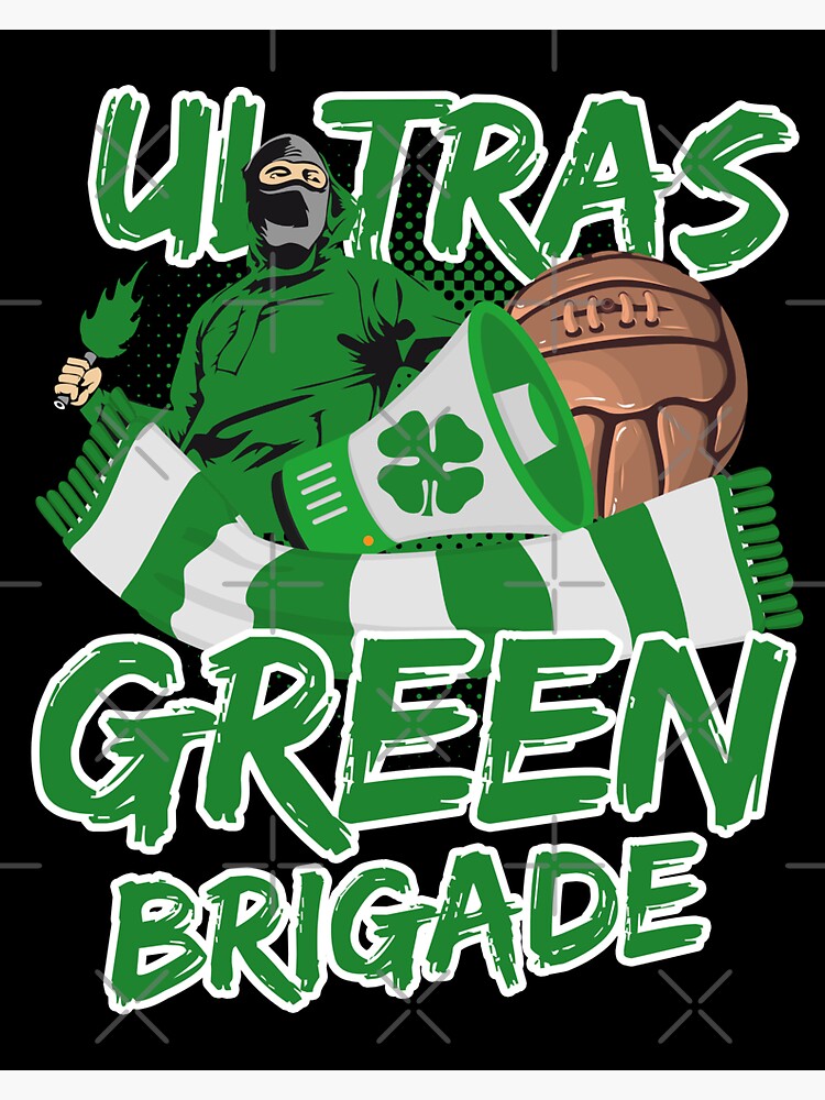 "Green Brigade" Sticker for Sale by soummuss | Redbubble