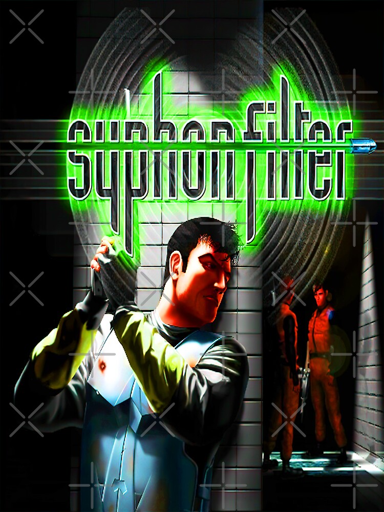 "Syphon of Filter Artwork X02" Sticker for Sale by kasixudesigns ...