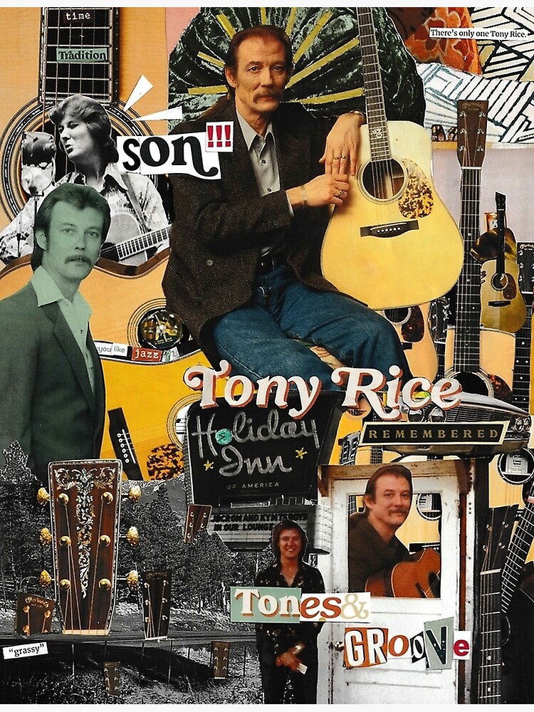 "Tony Rice - remembered " Poster for Sale by AviannaKharte | Redbubble