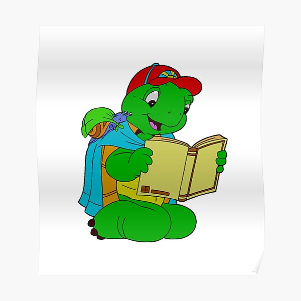 "franklin the turtle" Poster for Sale by vara-store | Redbubble