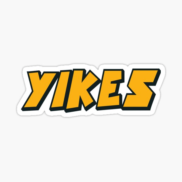 "Yikes meme" Sticker for Sale by SDDdesigns | Redbubble
