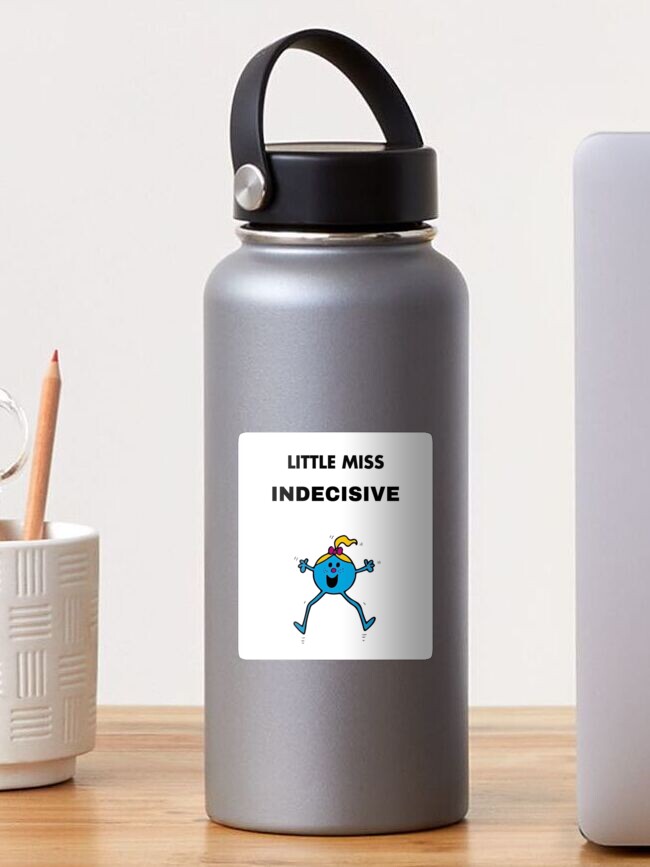 "Little Miss Indecisive" Sticker for Sale by peczelyt | Redbubble
