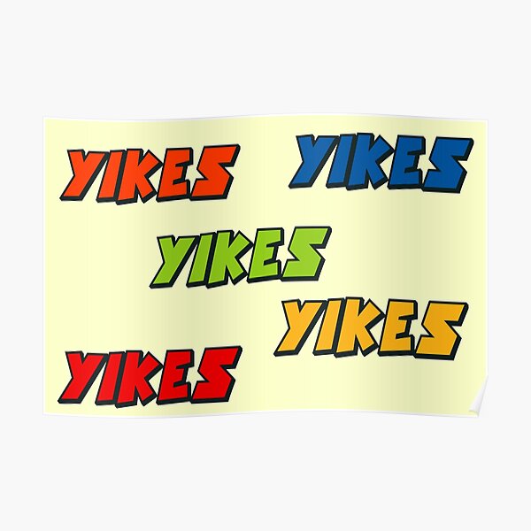 "Yikes meme" Poster for Sale by SDDdesigns | Redbubble