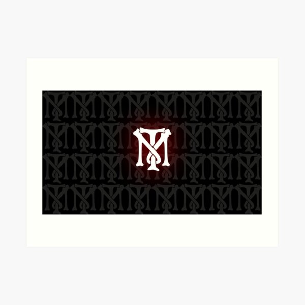 "tony montana logo" Art Print for Sale by sone420 | Redbubble