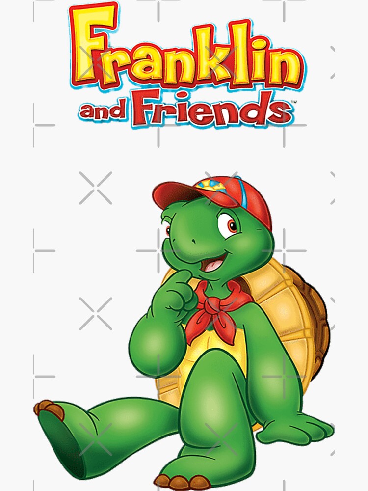 "franklin the turtle" Sticker for Sale by vara-store | Redbubble