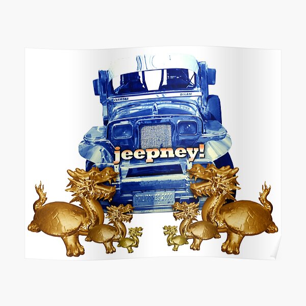 Jeepney Posters | Redbubble