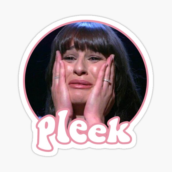 "pleek... pleek" Sticker for Sale by rawrexdee | Redbubble