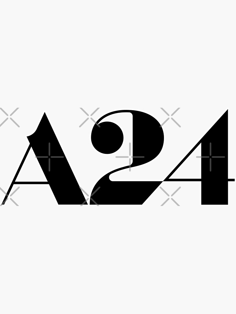 "A24 Studio Logo" Sticker for Sale by reiano268 | Redbubble