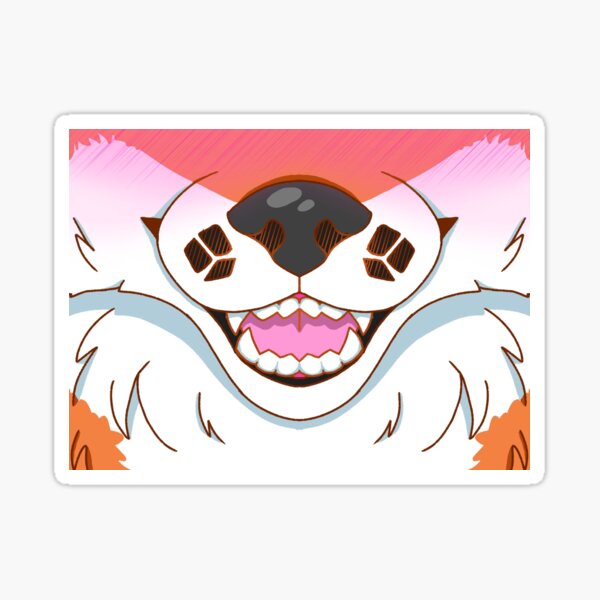 "Gen F fox mascot" Sticker for Sale by TwaigaTales | Redbubble