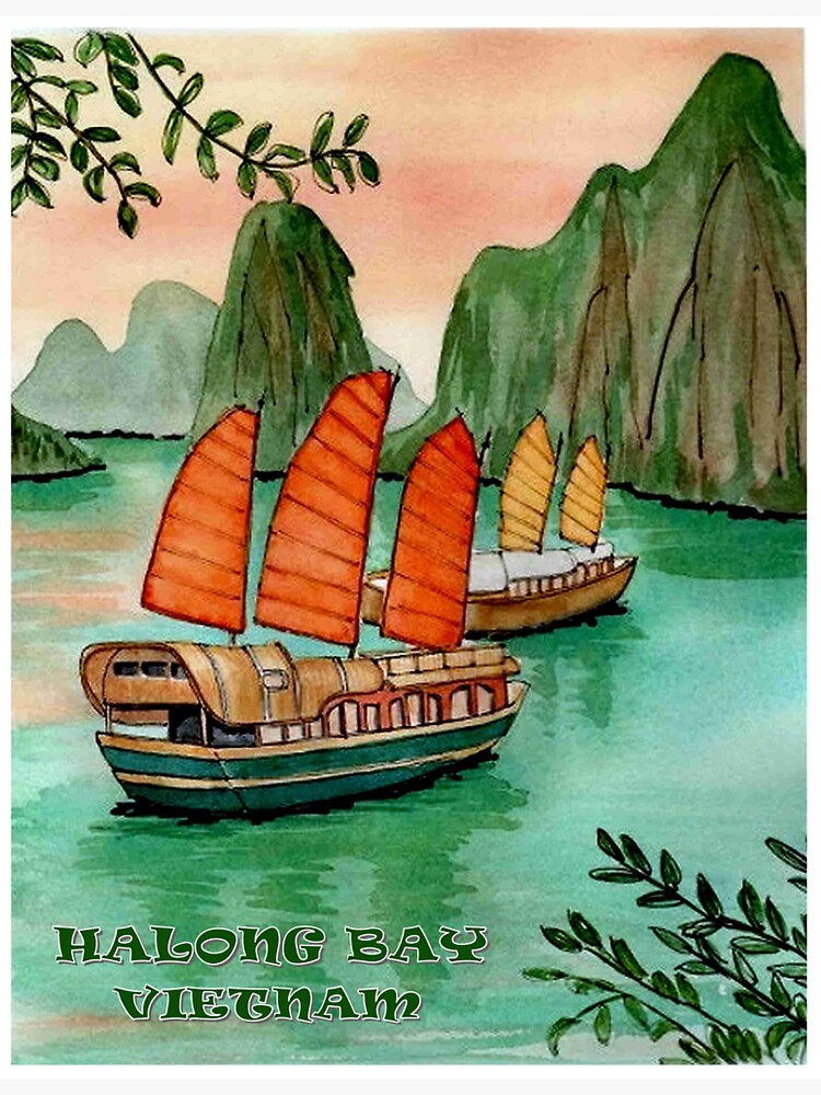 " HALONG BAY: Vintage Vietnam Picturesque Travel and Tourism ...