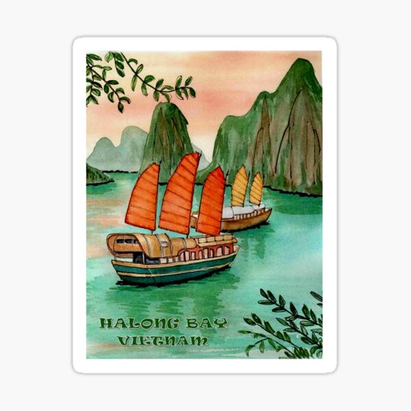 " HALONG BAY: Vintage Vietnam Picturesque Travel and Tourism ...