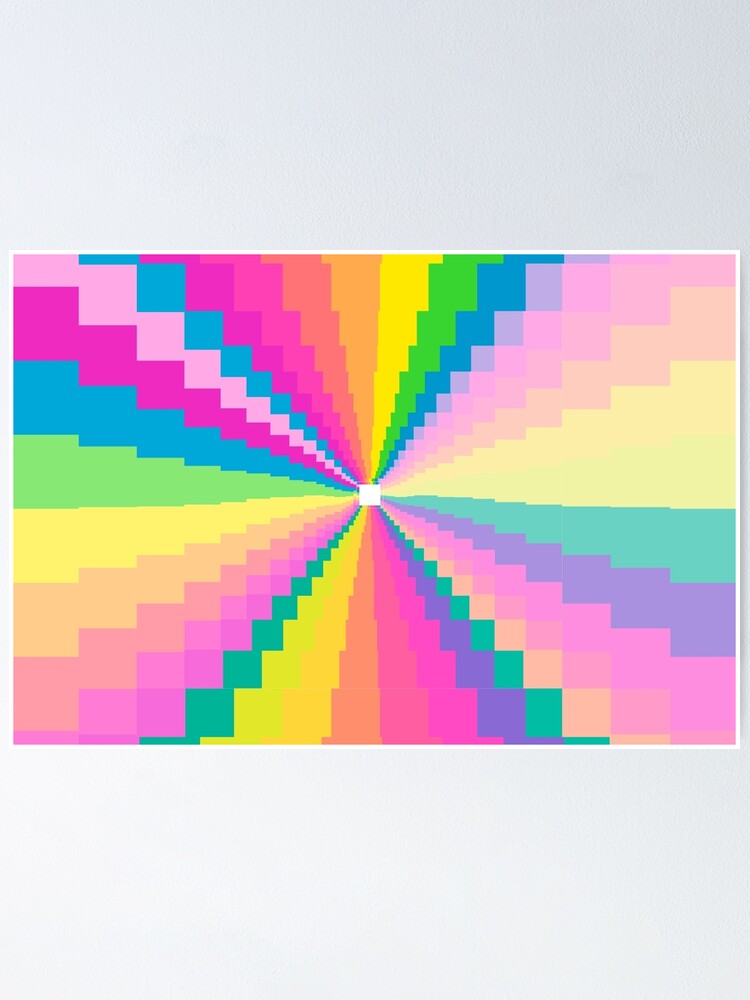"taste the rainbow, feel the rainbow" Poster for Sale by LeisaMirette ...