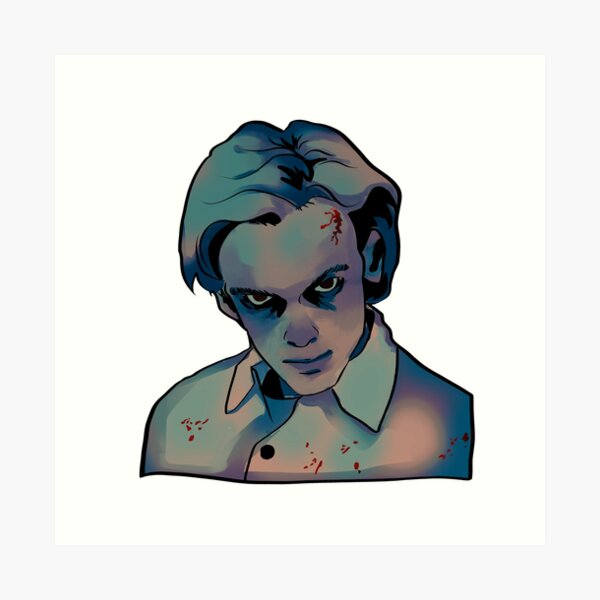 "Stranger Things - 001 (Vecna)" Art Print for Sale by Nollia | Redbubble