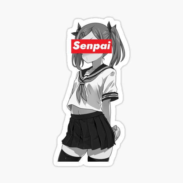 "Senpai Edition" Sticker for Sale by SENPAI-MERCH | Redbubble
