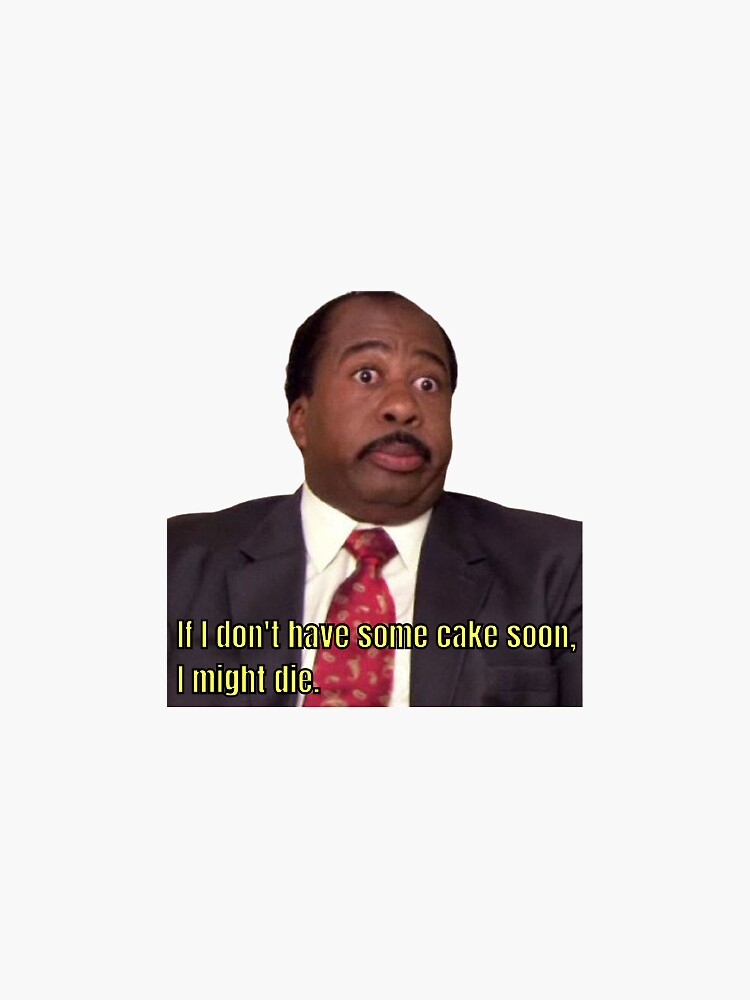 "Stanley from the Office meme" Sticker for Sale by SkortStickers ...