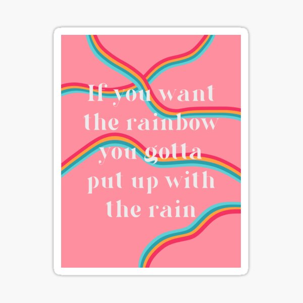 "rainbow inspiration " Sticker for Sale by gremoline | Redbubble