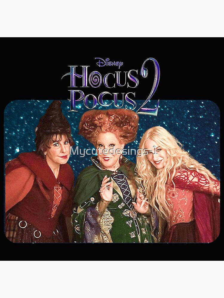 Poster « sac à dos noir hocus pocus 2, le sac à dos sanderson sisters ...