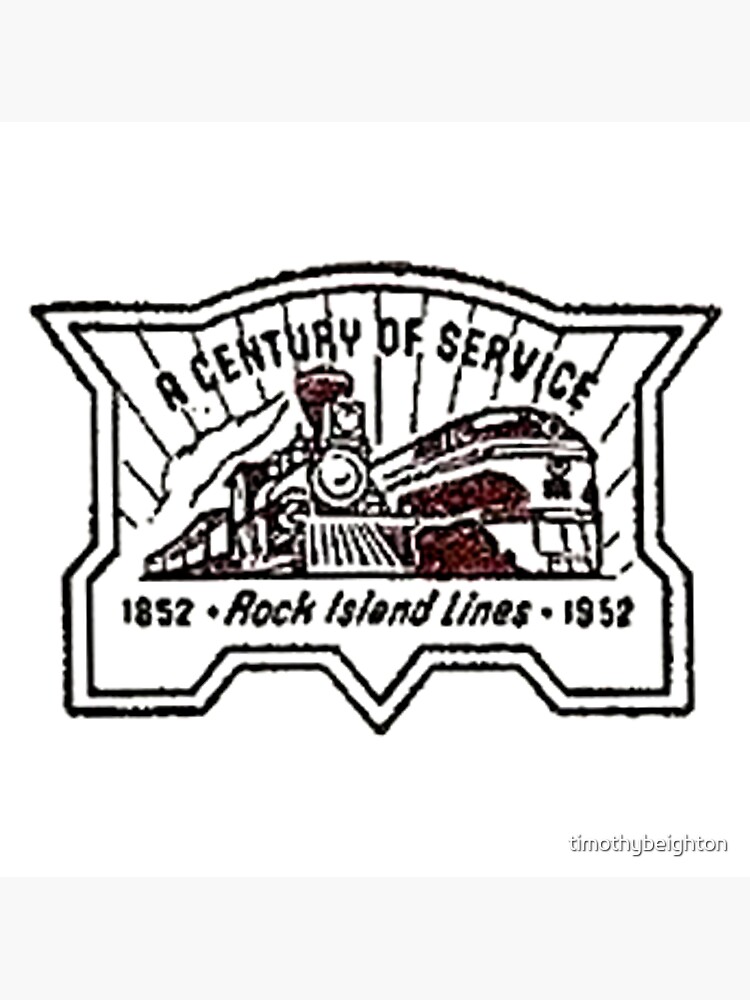 "'Rock Island Line' Logo" Sticker for Sale by timothybeighton | Redbubble