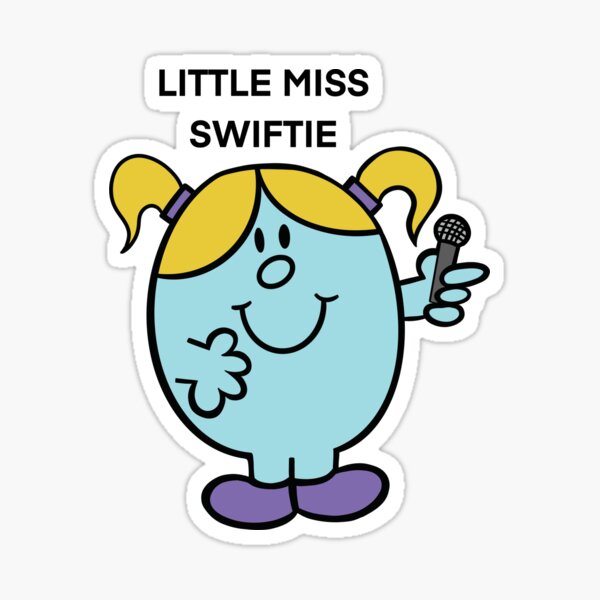 "Little Miss Swiftie" Sticker for Sale by teagankavan | Redbubble