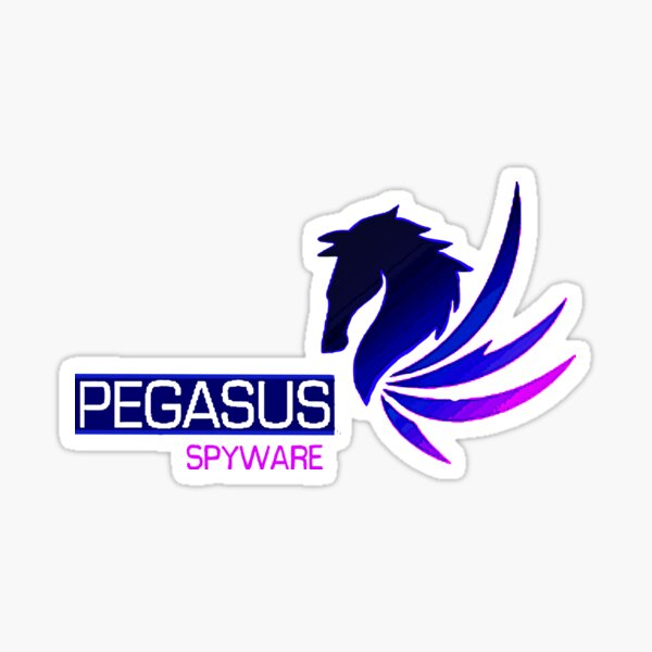 "NSO CYBER GROUP PEGASUS" Sticker for Sale by coffeecountyjim | Redbubble