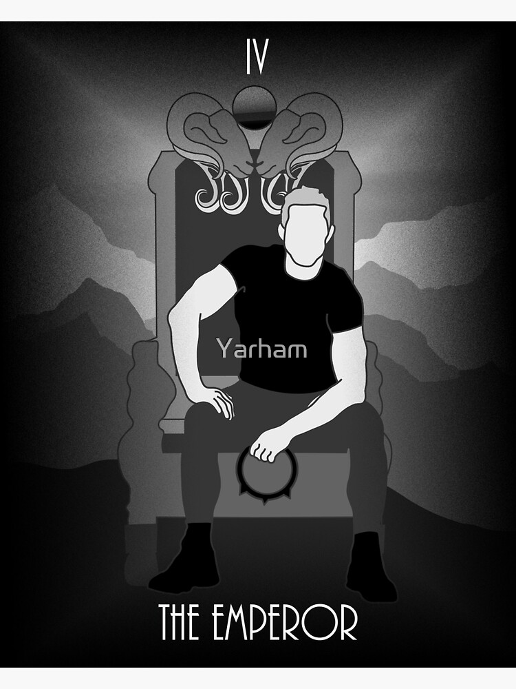 "The Emperor" Sticker for Sale by Yarham | Redbubble