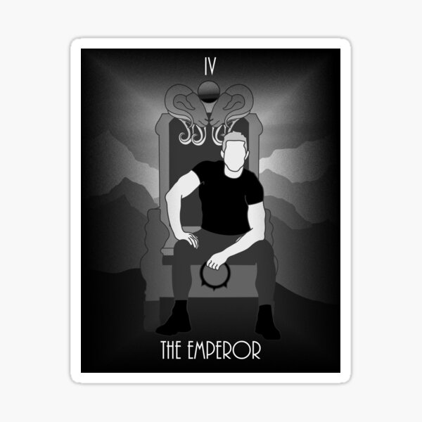 "The Emperor" Sticker for Sale by Yarham | Redbubble