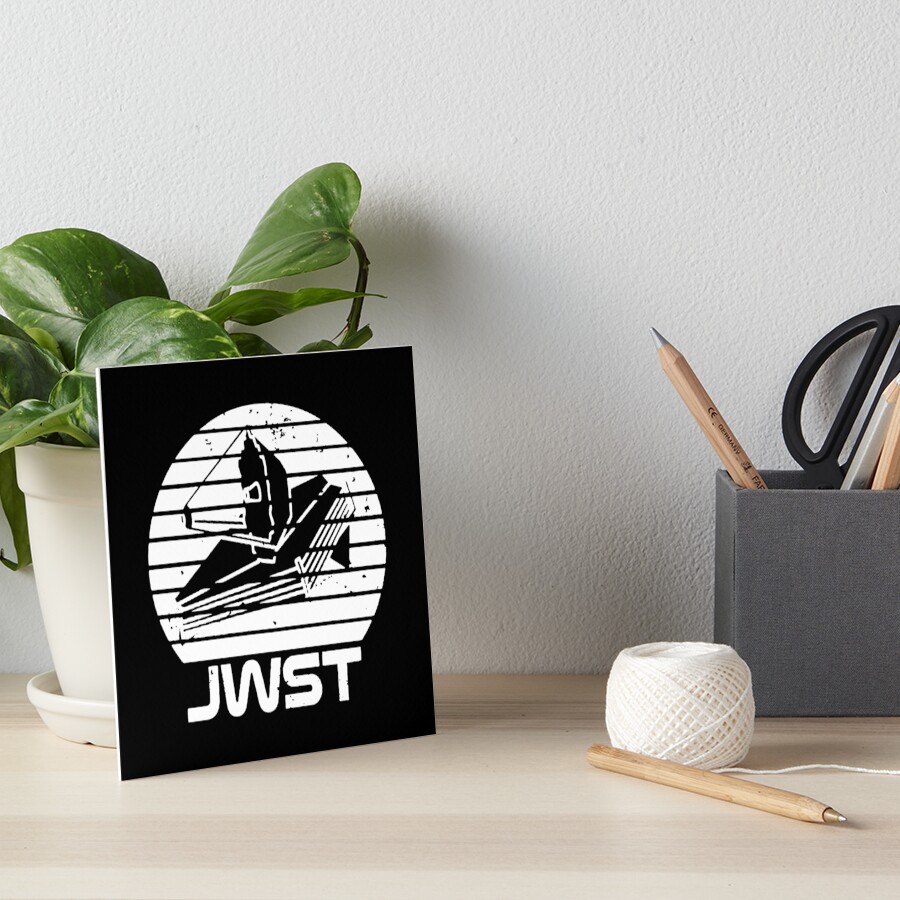 "James Webb Space Telescope Vintage Logo" Art Board Print for Sale by ...