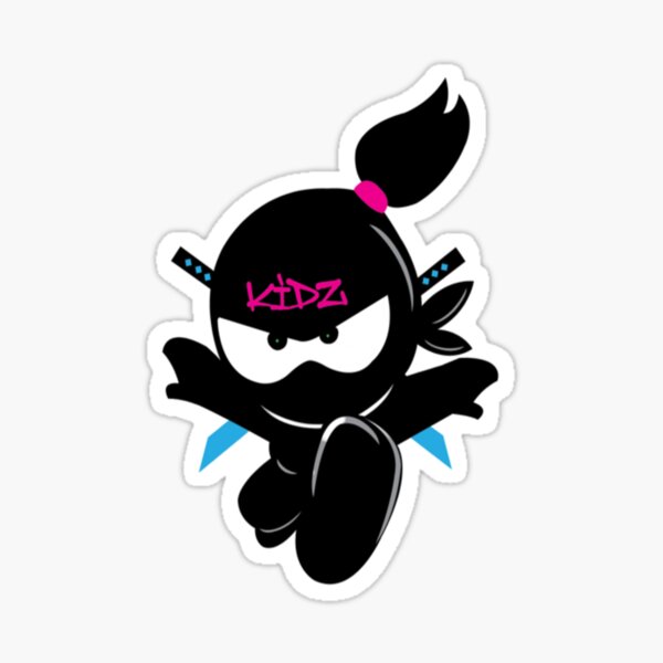 "Ninja kidz" Sticker for Sale by Nnevada | Redbubble