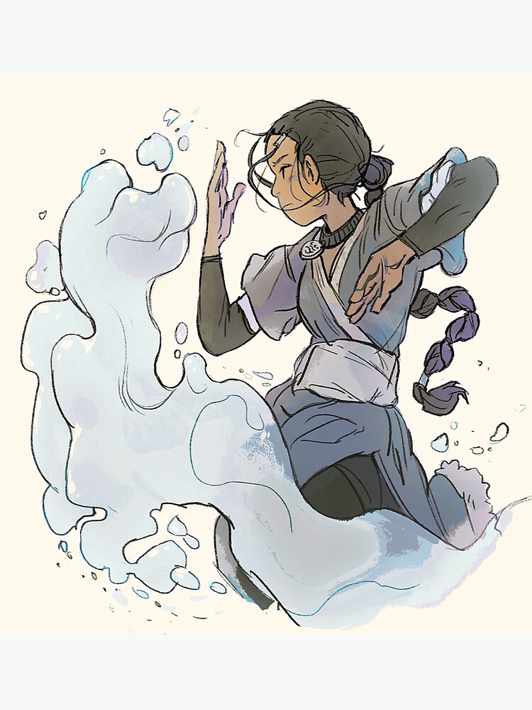 Katara Sticker For Sale By Mollifiable Redbubble