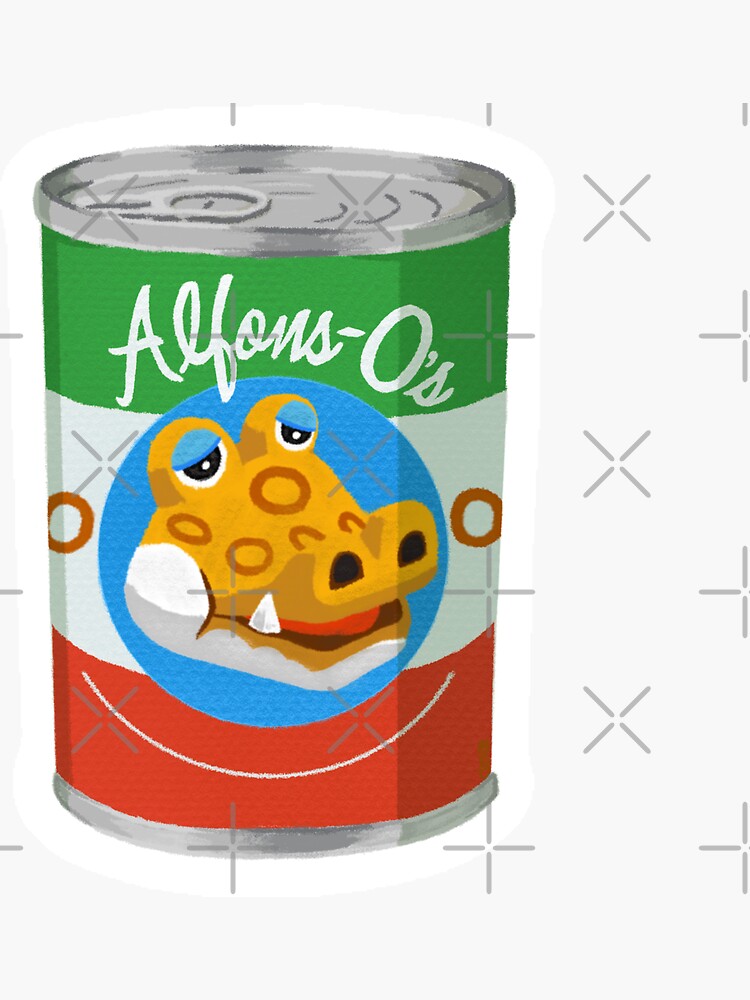"Alfonso’s " Sticker for Sale by WhispurrWoods | Redbubble