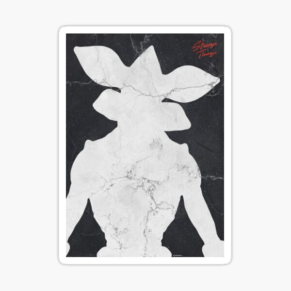 "Stranger Things - Demogorgon" Sticker for Sale by luchomorto | Redbubble
