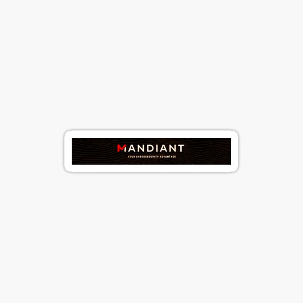 "MANDIANT CYBER SECURITY GROUP " Sticker for Sale by coffeecountyjim ...