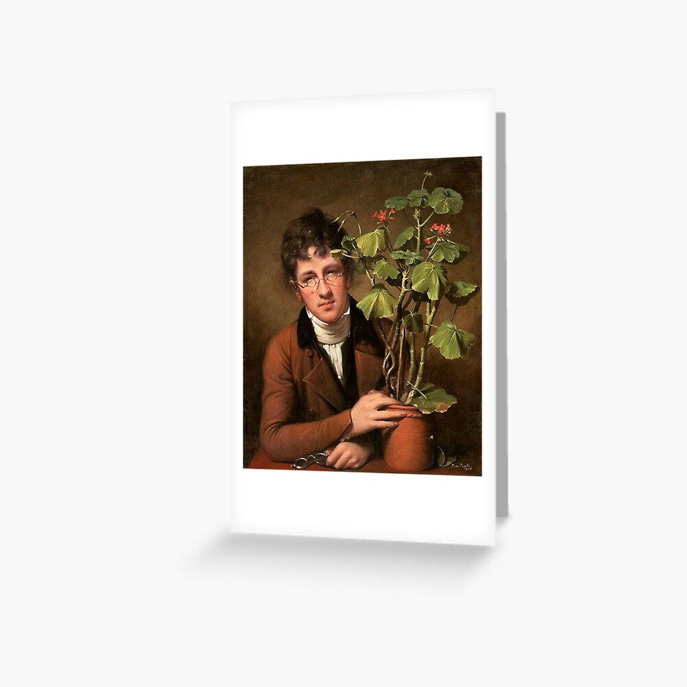 "Art Work - Rubens Peale with a Geranium, 1801 - Rembrandt Peale ...