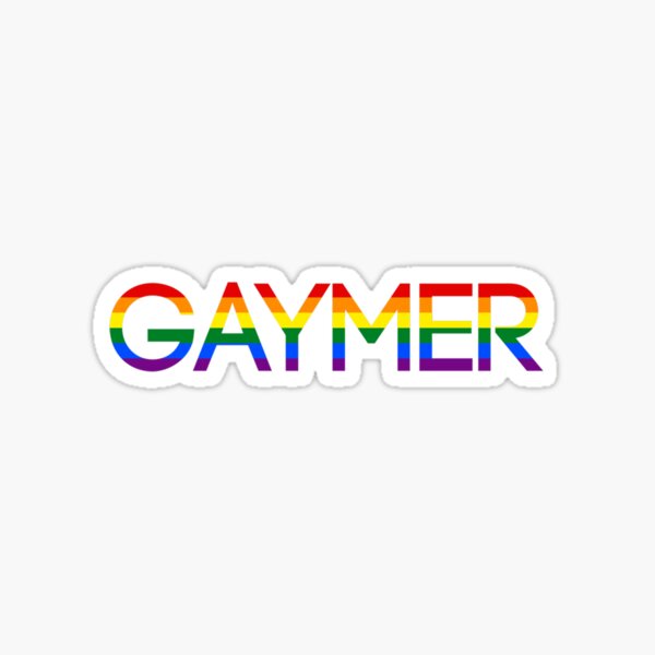 "LGBT Gamer Gaymer Pride" Sticker for Sale by NightNix | Redbubble