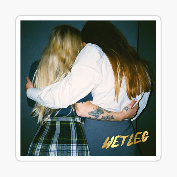 "Wet Leg Cover Art" Sticker for Sale by KatherineHealy | Redbubble